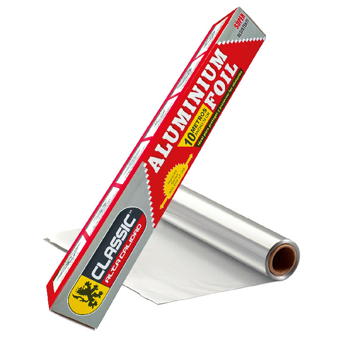 Papel Aluminio 10 Mts. Classic :: www.classic.pe